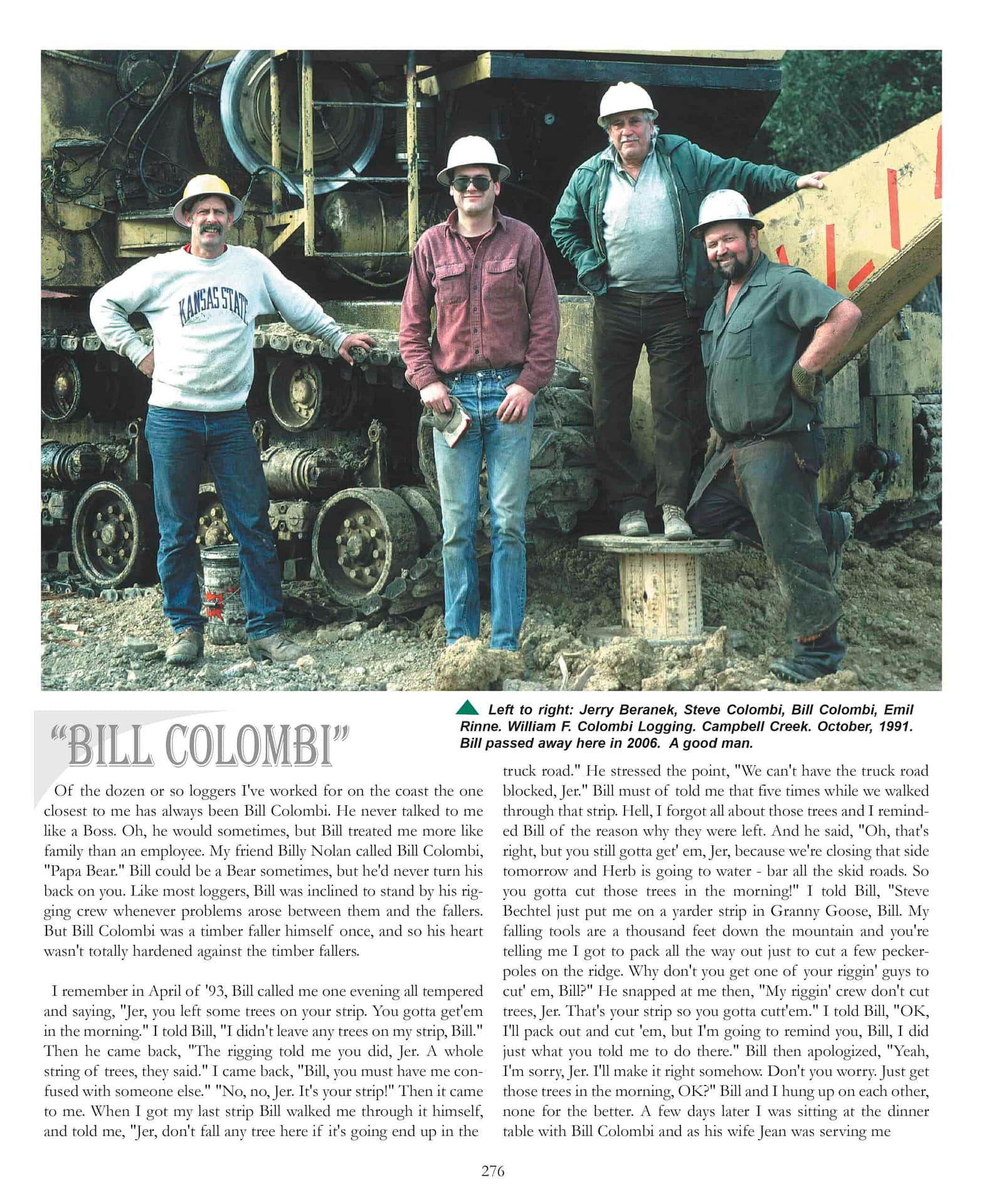 High Climbers & Timber Fallers - beranekpublications.com